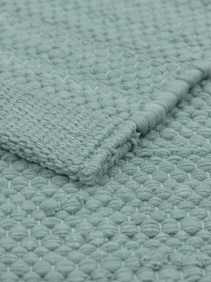 Bomuldstæppe, Jade – RUG SOLID