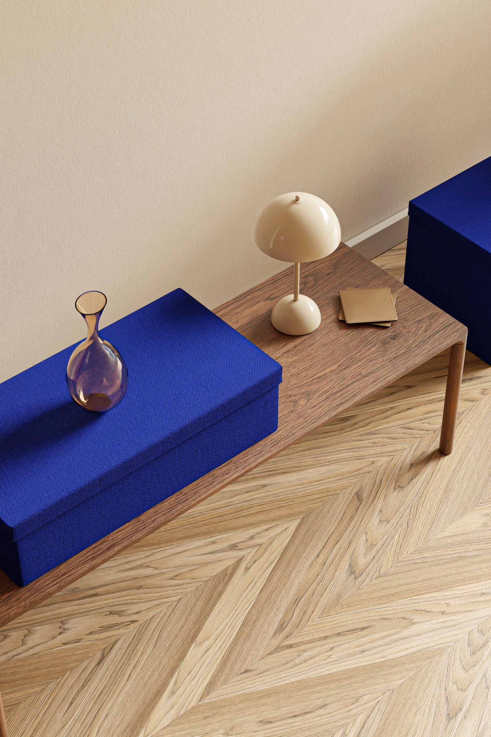 Organizer, Cobalt – RUG SOLID